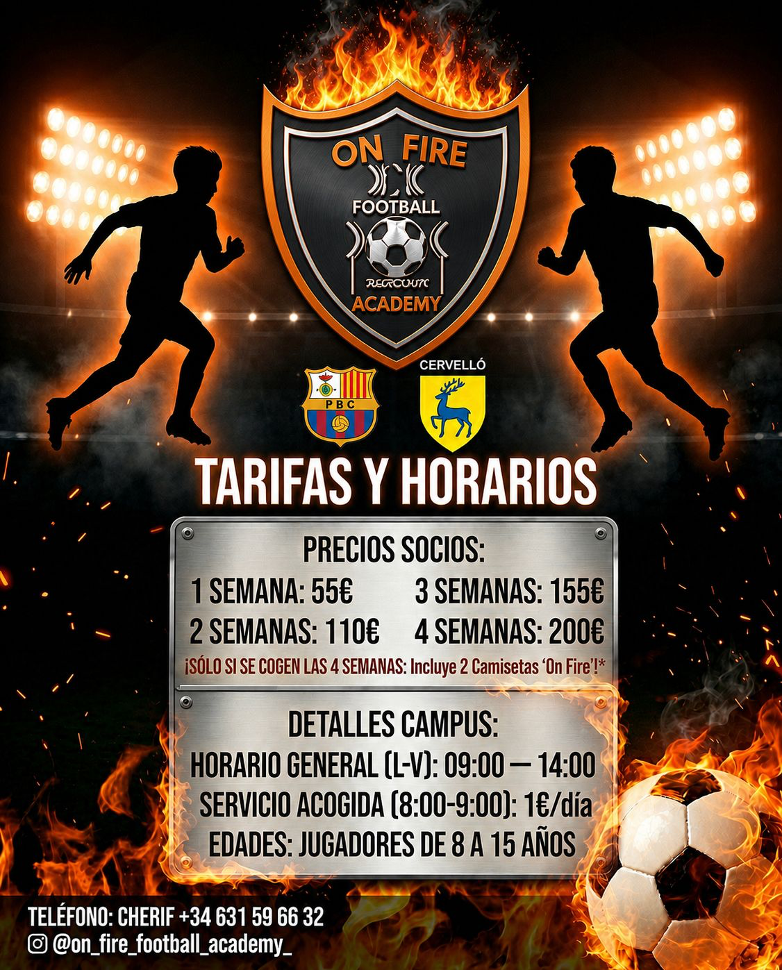 Campus de Verano - On Fire Football Academy